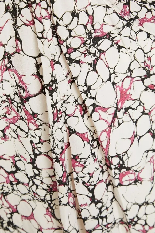 Isabel Marant Étoile Berwick Printed Silk Crepe De Chine Midi Dress