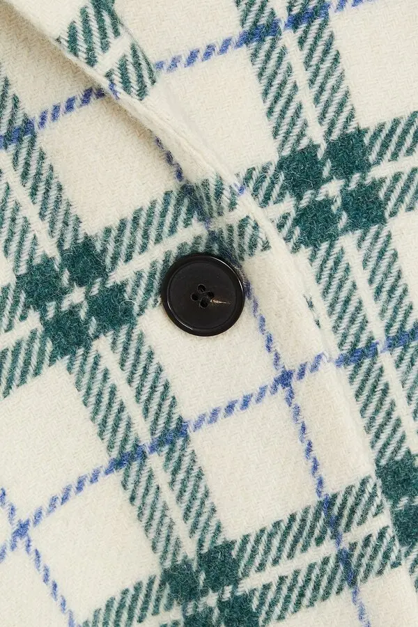 MARANT ETOILE Checked Wool-tweed Blazer