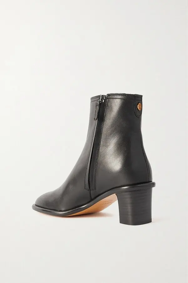 Isabel Marant Étoile Gelda Leather Ankle Boots