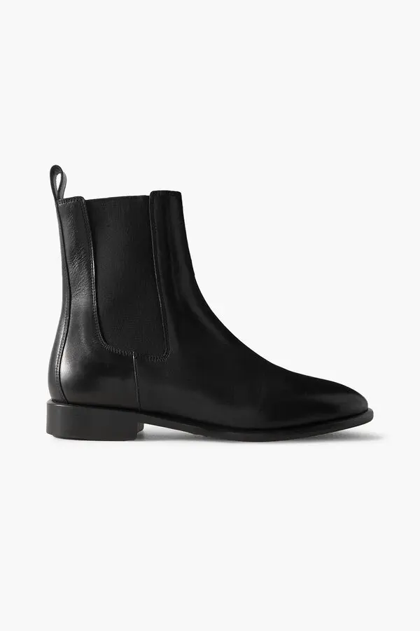 Isabel Marant Galna Leather Chelsea Boots
