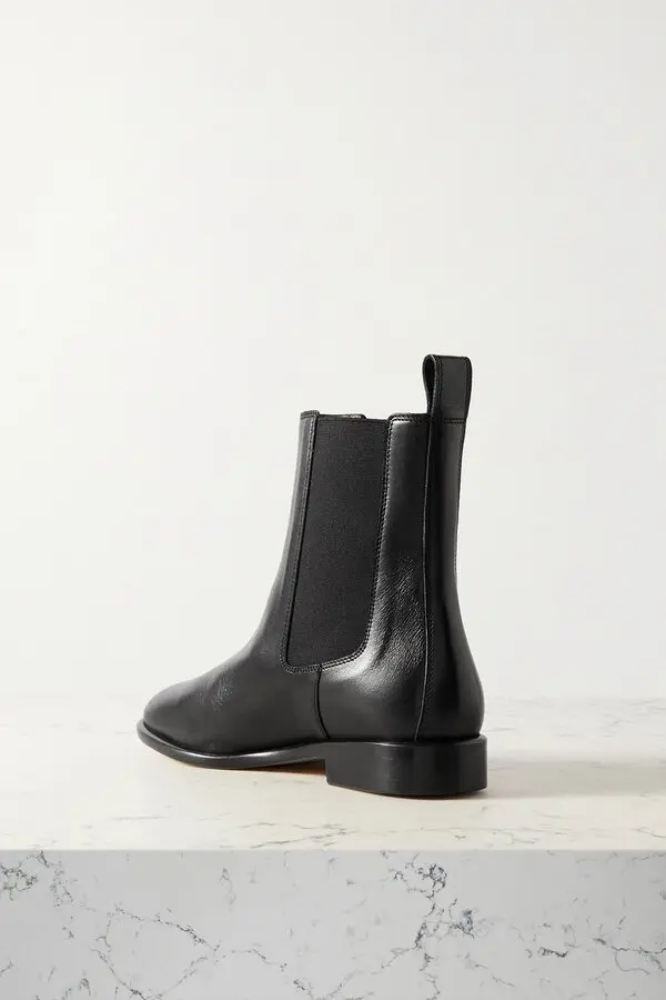 Isabel Marant Galna Leather Chelsea Boots