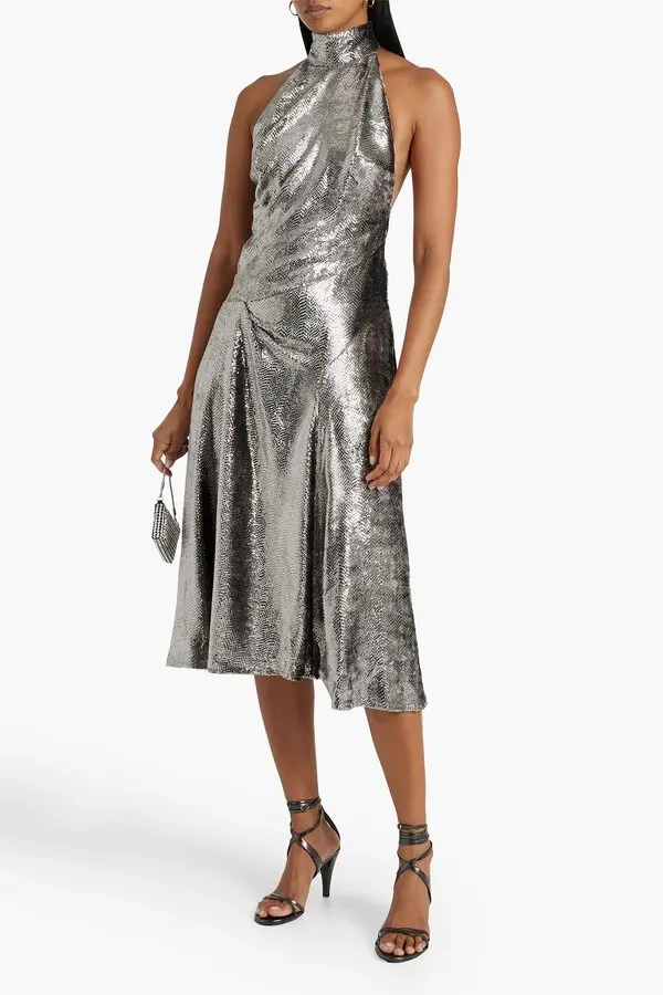 antonie maxi halter dress ANTONIE MAXI DRESS main image 1