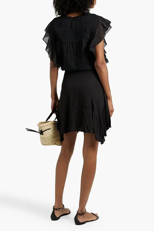 Isabel Marant Étoile Fenecia Asymmetric Jersey Skirt