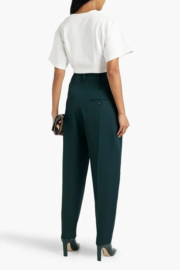 Isabel Marant Racomisl Tapered Wool-twill Pants