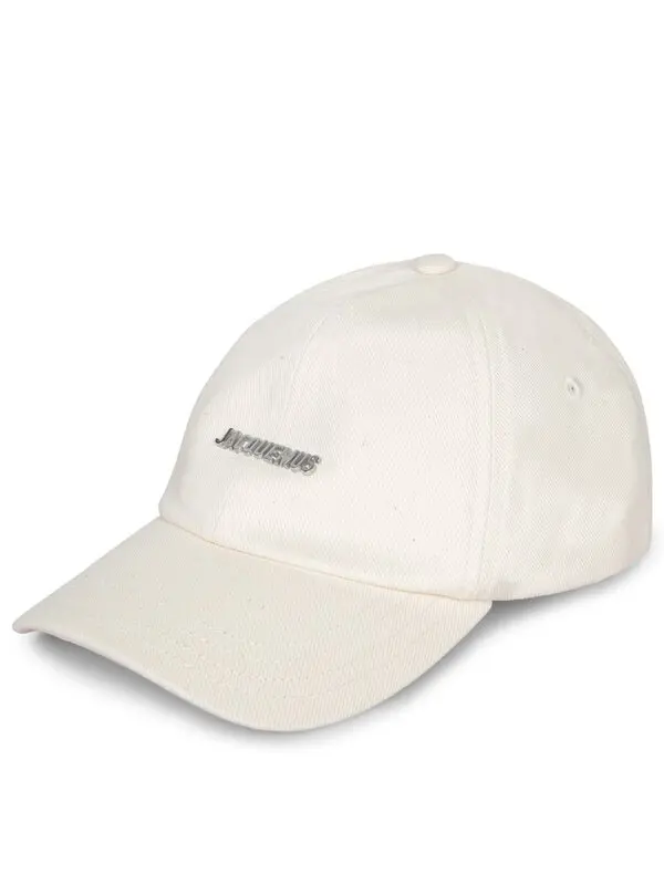 Jacquemus Gadjo Technical Fabric Cap - White