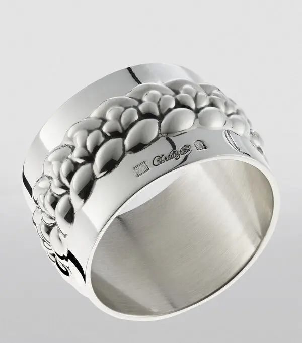 Christofle Plated Babylone Napkin Ring