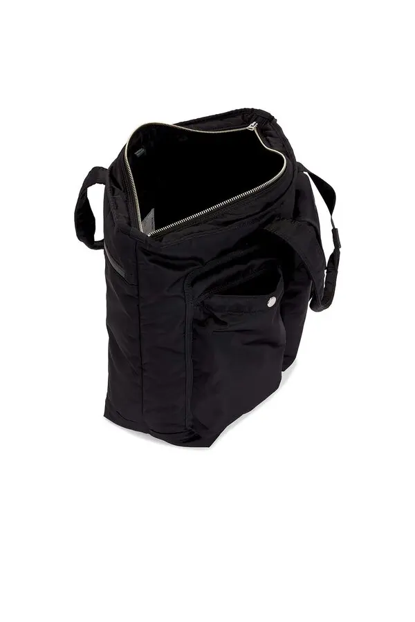 Sacai Porter Yoshida Pocket Tote In Black - 20% Off | Editorialist