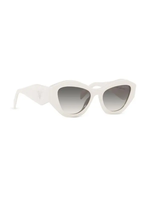 Prada Curved Cat-eye Frame Sunglasses