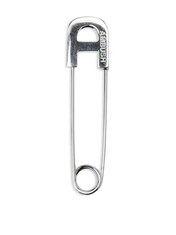 AMBUSH Small Safety Pin Earring - Silver