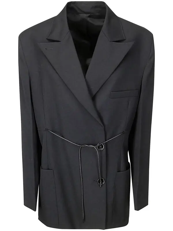 LANVIN Drawstring Waist Blazer