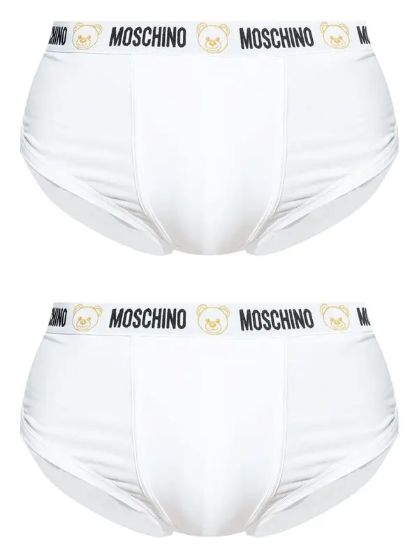 Moschino Teddy Bear Briefs - White