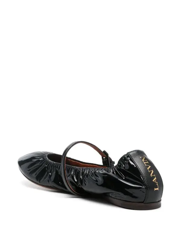 LANVIN Mary Jane Ballet Flats - Black