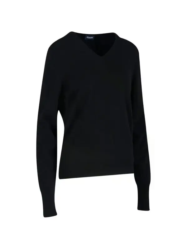 DRUMOHR V-neck Sweater - Black