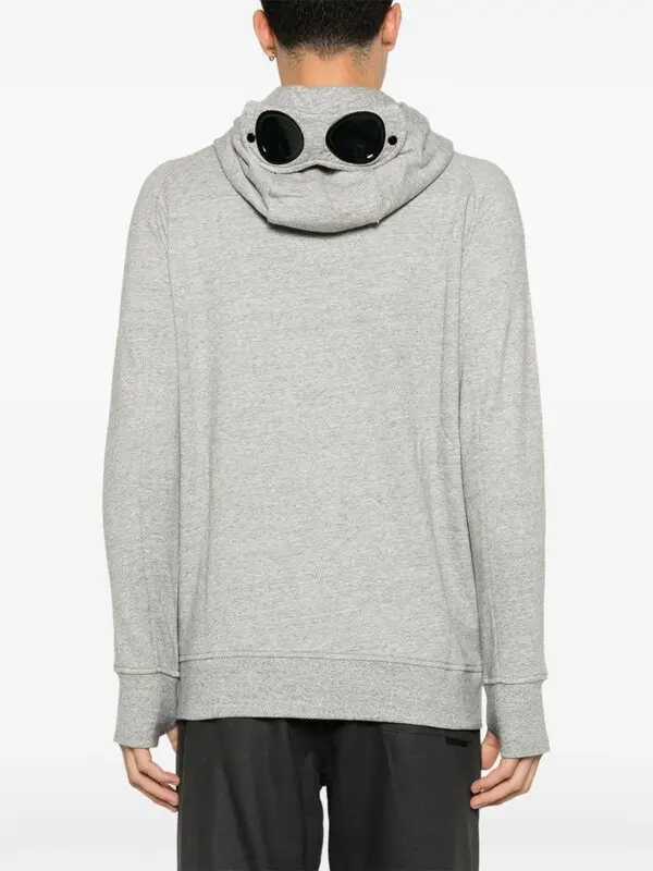 C.P. COMPANY Zip-up Hoodie With Goggles Detail