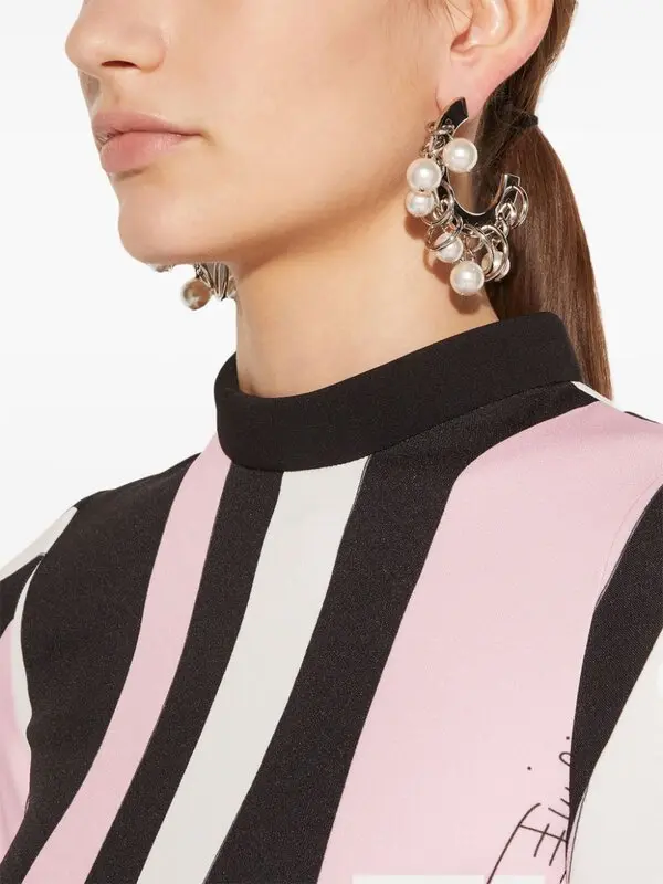 Emilio Pucci Hoop Earrings
