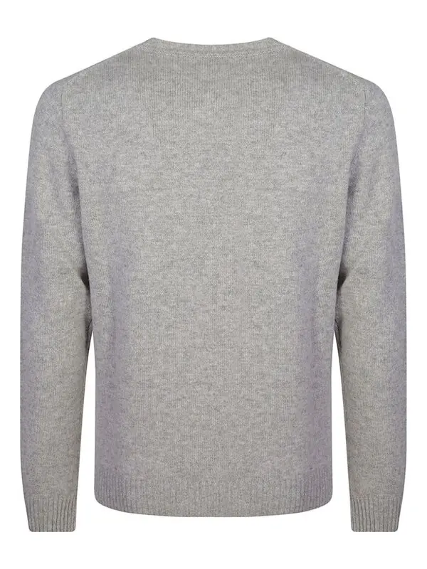 CENERE GB Crew-neck Jumper - Grey