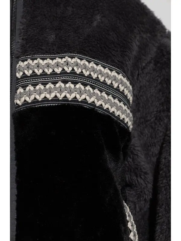 UGG Marlene Funnel-neck Fleece Jacket - Black