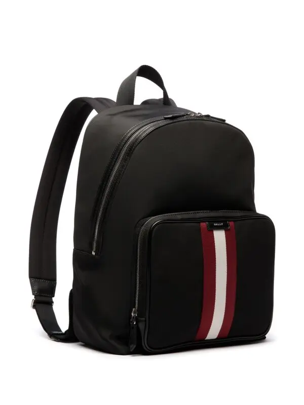 Bally Leather Backpack - Black