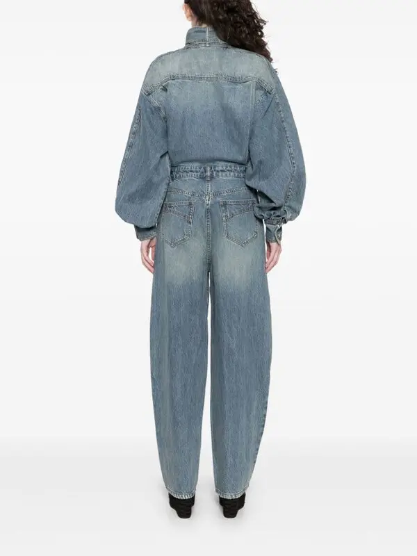 Zimmermann Illustration Denim Jumpsuit