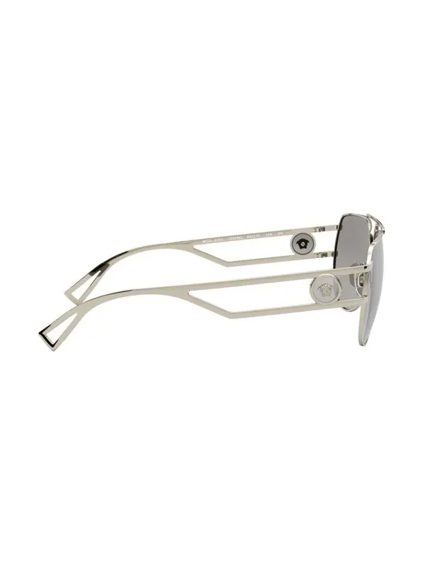 Versace Medusa Pilot-frame Sunglasses - Gold