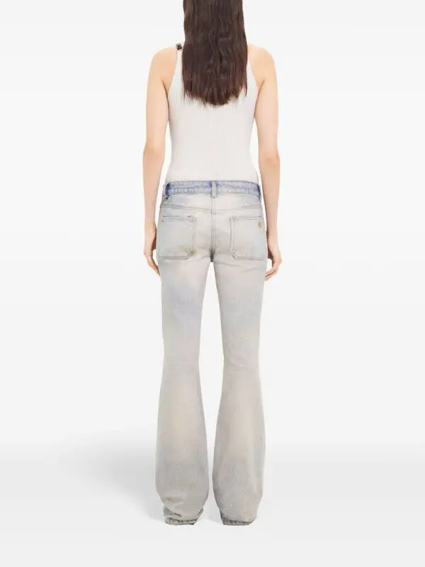 COURREGES Buckle-detail Ribbed Tank Top