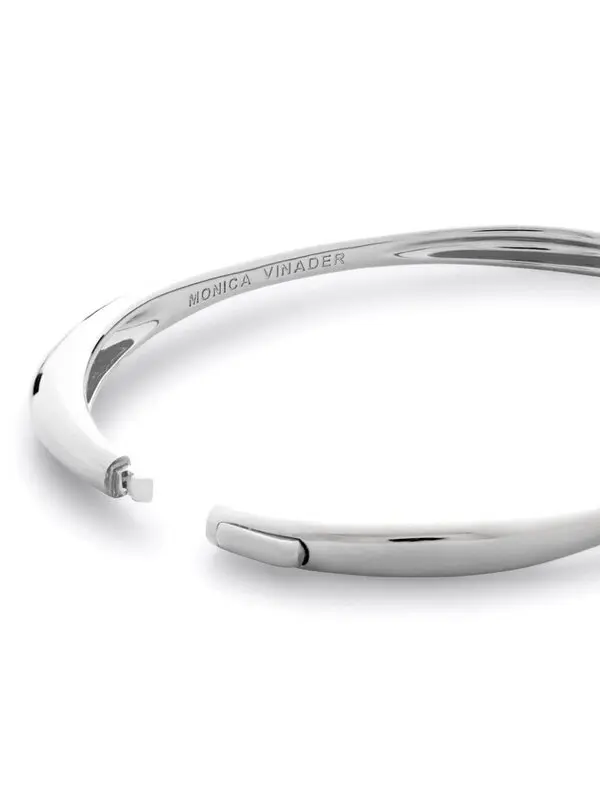 Monica Vinader Nura Asymmetric Thin Bangle