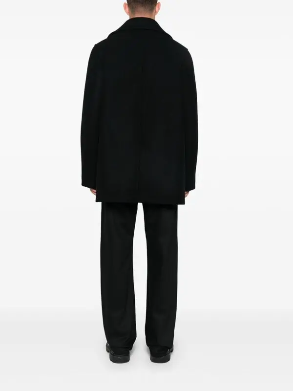 JIL SANDER Wool Kaban Coat