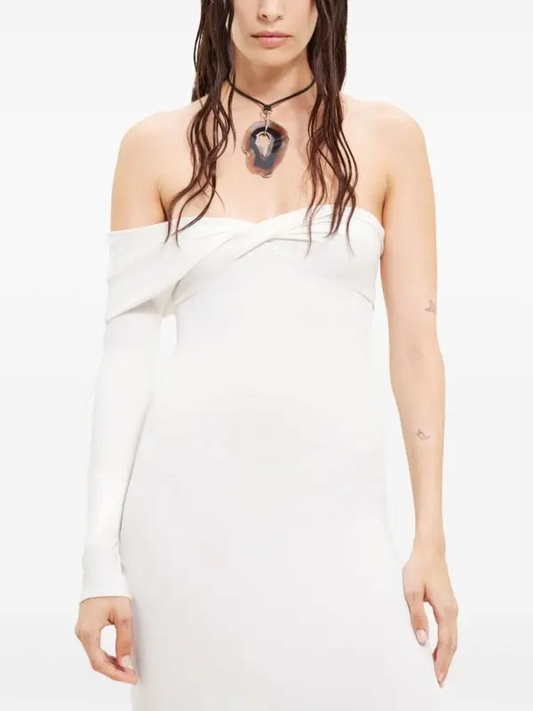 COURREGES One-shoulder Maxi Dress