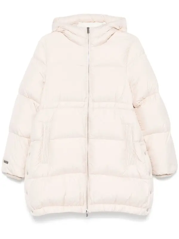 Peserico Beaded-trim Padded Coat