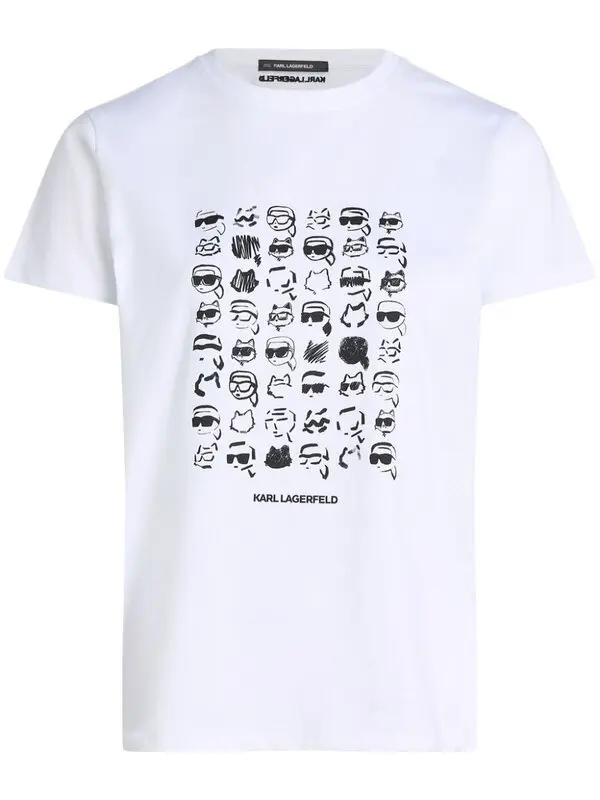 Karl Lagerfeld Ikon T-shirt - White