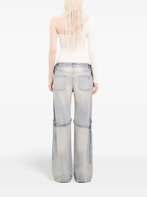 COURREGES Twisted Jersey Top