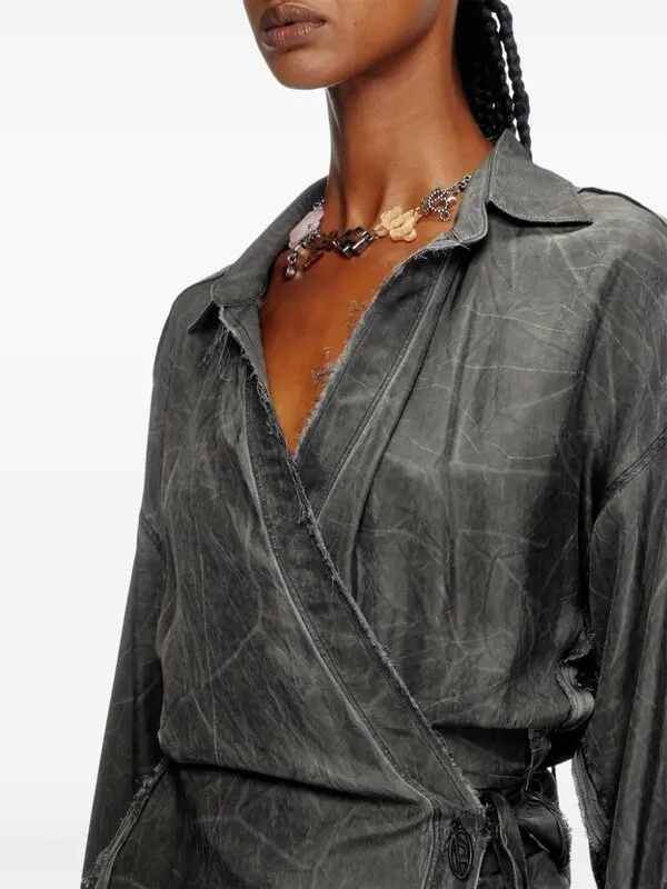 DIESEL® D-raven-q1 Maxi Dress