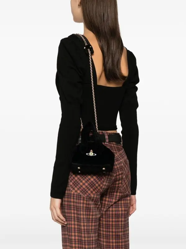 VIVIENNE WESTWOOD Archive Yasmine Mini Bag - Black