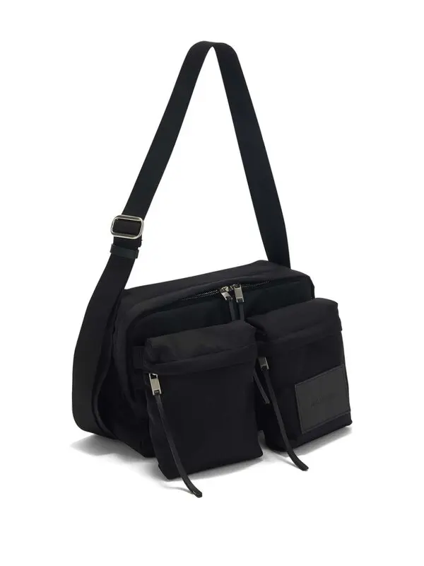 JIL SANDER Outdoor Canvas Shoulder Bag