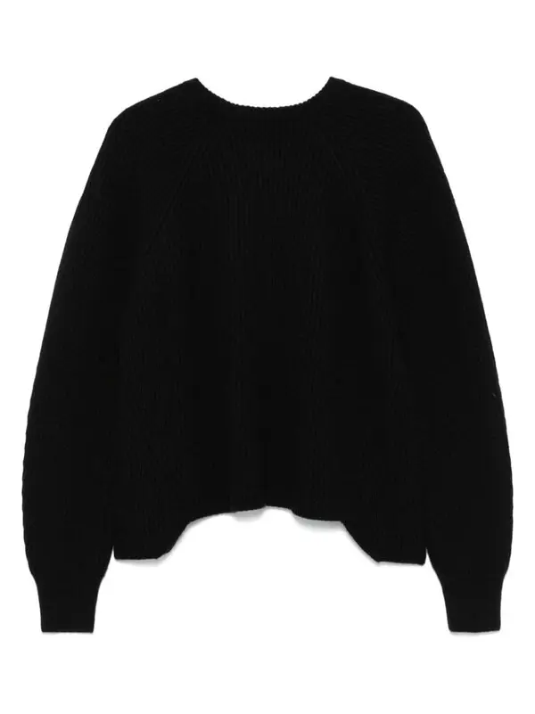 NUDE Virgin Wool Sweater - Black