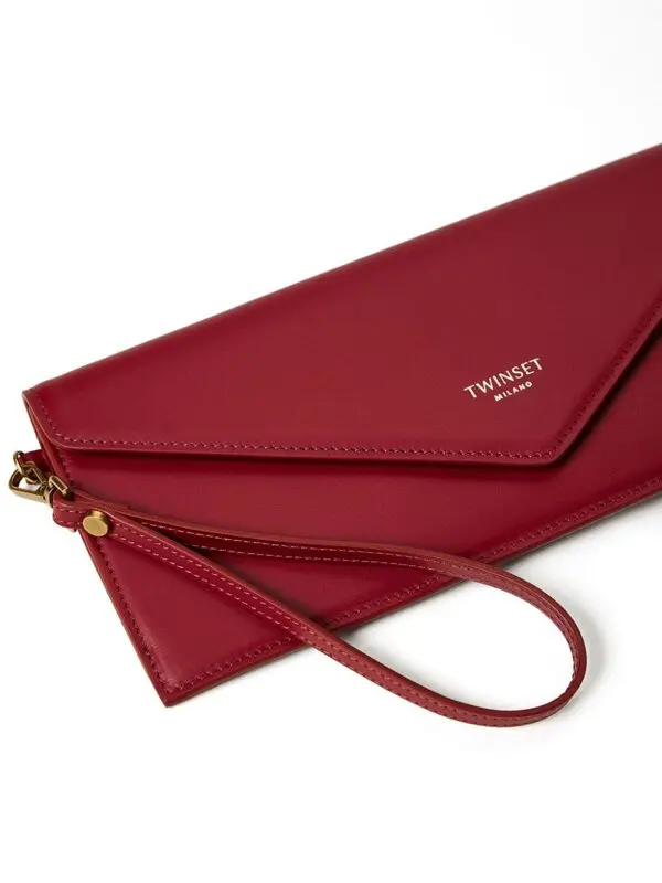 TWINSET Leather Clutch