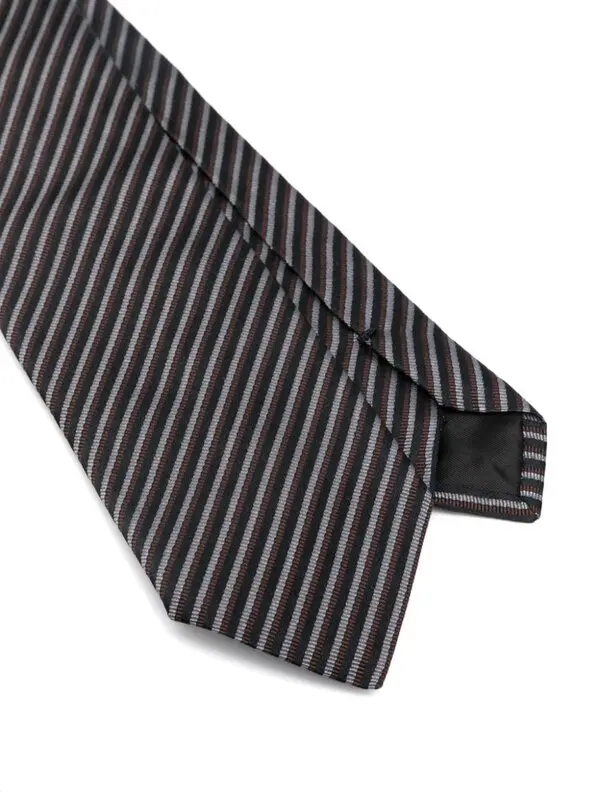LANVIN Striped Neck Tie