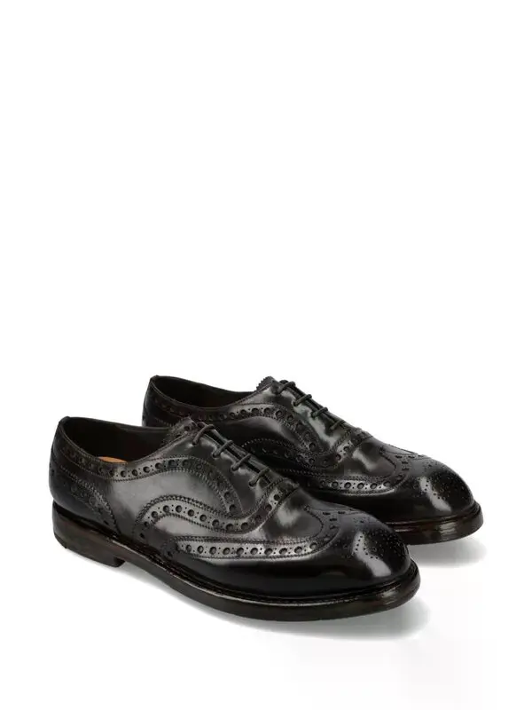 Premiata Leather Oxford Shoes