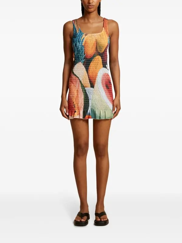 DONDE ESTEBAN Salpicon Mini Dress