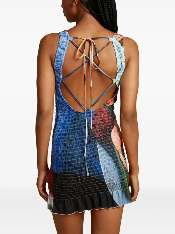 DONDE ESTEBAN Salpicon Mini Dress