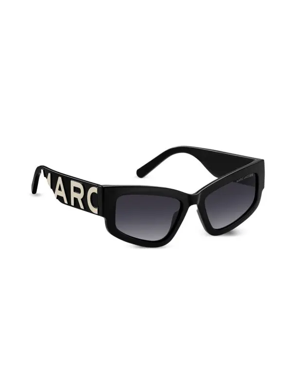 Marc Jacobs Bold Logo Sunglasses In Black - 20% Off  display picture 3