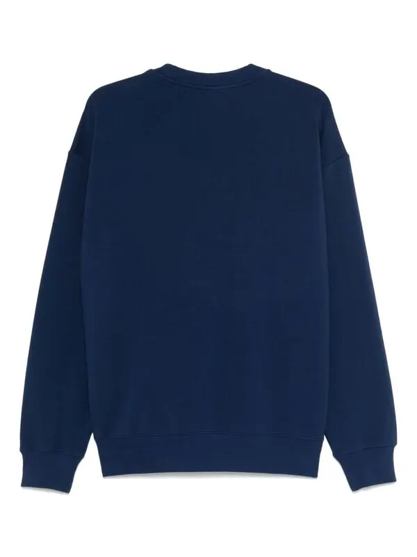 Hugo Logo-patch Sweatshirt - Blue