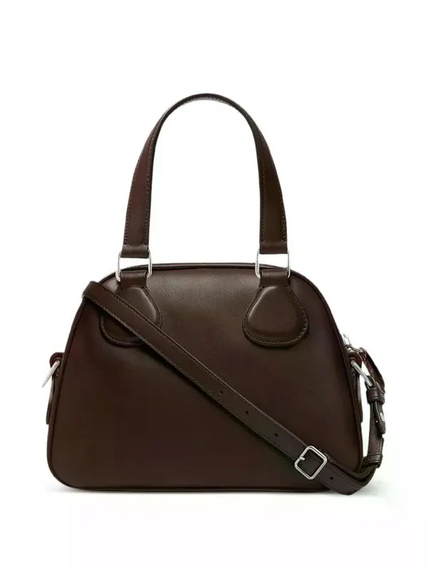 COURREGES Mini Reedition Bowling Bag - Brown