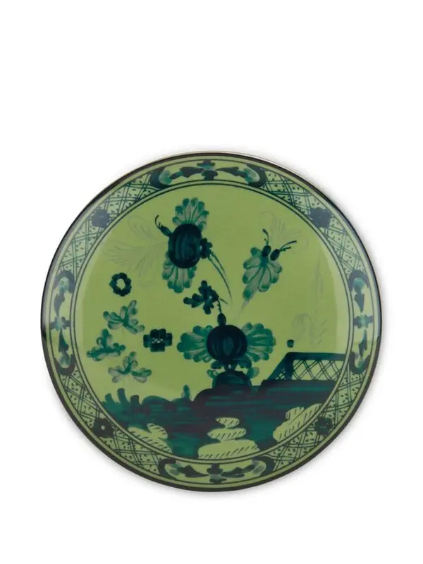 GINORI 1735 Oriente Italiano Malachite Trinket Box