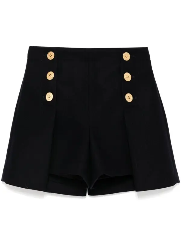 Sacai Pleated Tailored Short