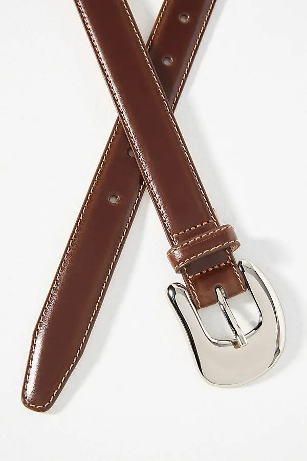 Aureum No. 8 Belt In Brown - 50% Off | Editorialist display picture 2