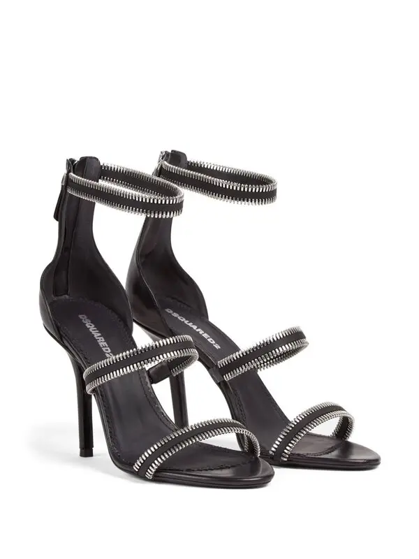Dsquared2 Stud-embellished Leather Sandals