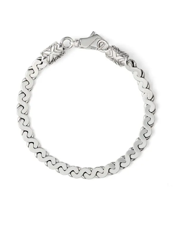 Emanuele Bicocchi Infinity Loop Bracelet - Silver