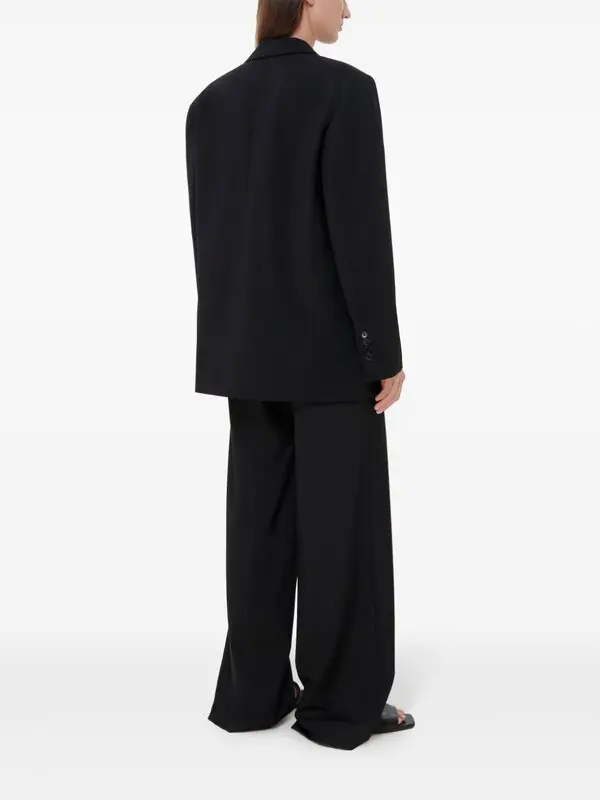 A.M.G. Contrasting-trim Trousers