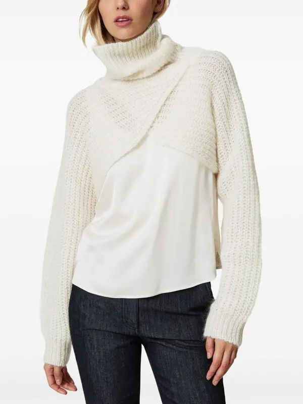 TWINSET Roll-neck Knit Shrug